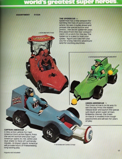 Mego Catalog Library: 1976 WGSH Vehicles